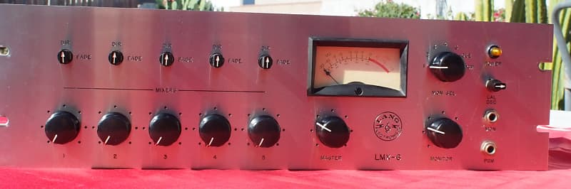 Lang LMX-6 1960s - Stanless Steel | Reverb