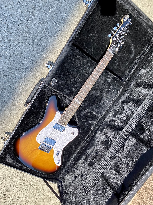 ESP LTD XJ-12 twelve string Sunburst | Reverb