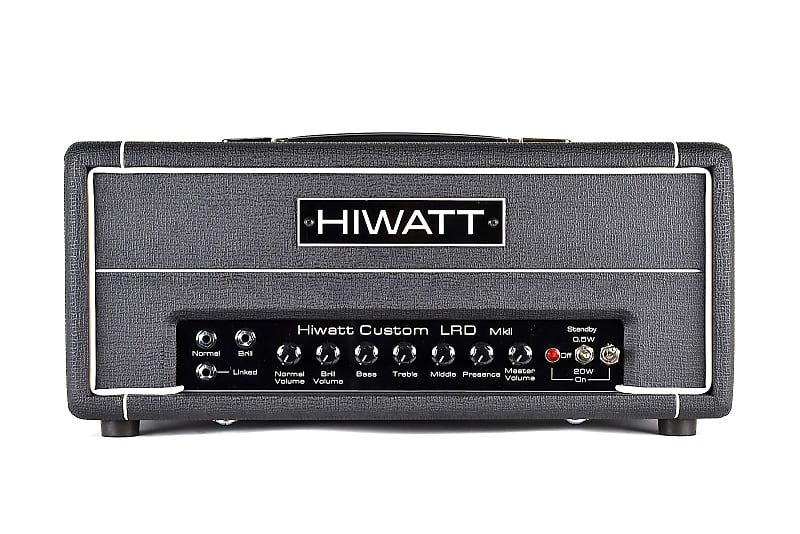 HIWATT Custom Shop Signature Series Little Rig LRD Head MK II | Reverb