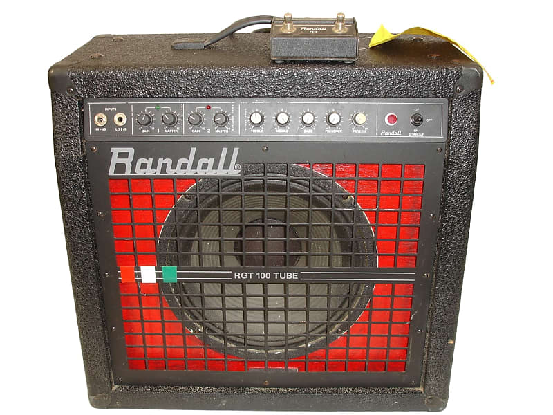 Randall RGT100 Tube 1x12 Guitar Combo Amp | Reverb