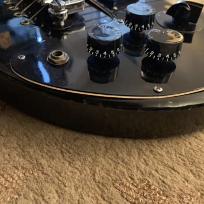 Vintage 1970's Gibson Ripper Black Finish Fretless Bass | Reverb