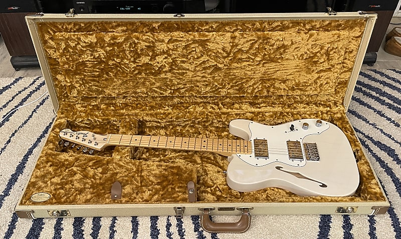 2009 Fender FSR '72 Telecaster Thinline White Blonde Ash | Reverb