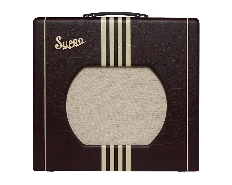 Supro Delta King 12 Combo - Burgundy/Cream | Reverb