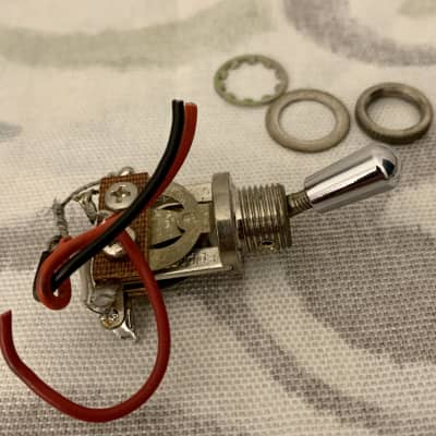 Epiphone Guitar 3-Way Toggle Switch (Chrome) 2009 | Reverb