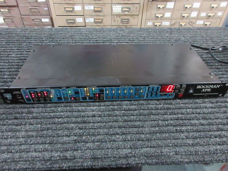 Vintage 1990's Rockman XPR-100 Multi Effects Rack Unit | Reverb