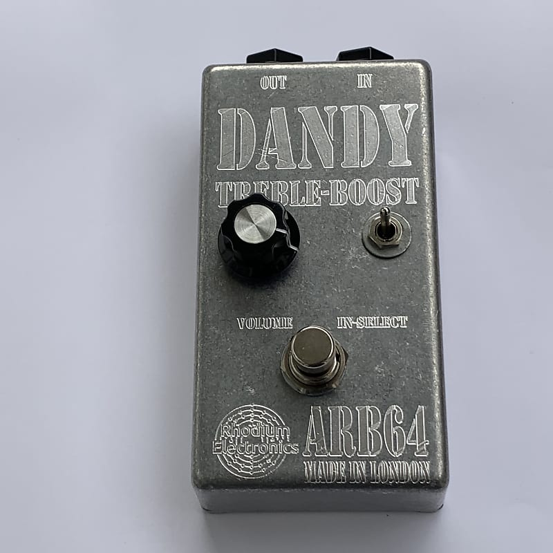 ARB64 DANDY TREBLE-BOOST VER2 RHODIUM ELECTRONICS | Reverb Australia