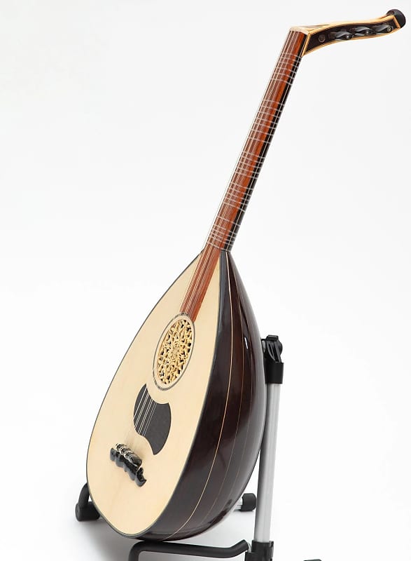 Professional Turkish Lavta Wenge Wood & Ebony | Reverb Canada