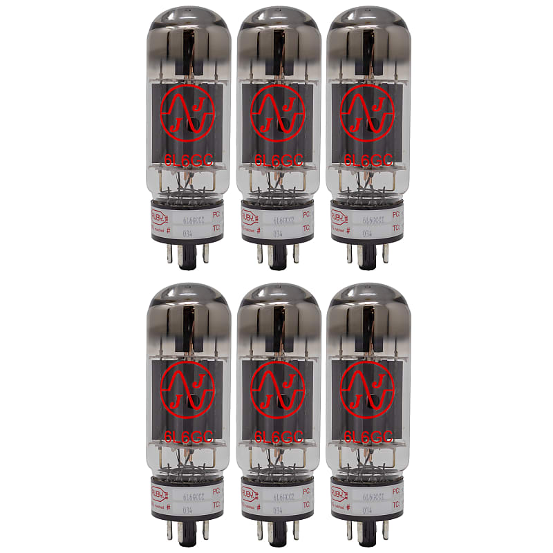 JJ 6L6GC Matched Sextet | Reverb