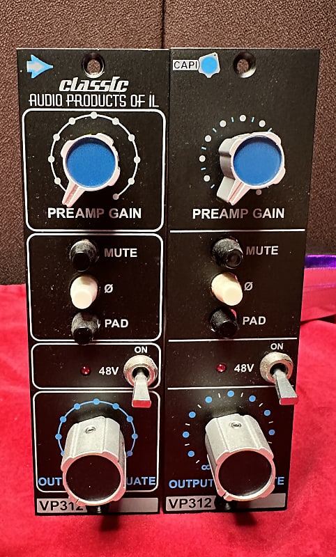 Classic Audio Products of IL CAPI VP312 500 Series Mic Pre | Reverb