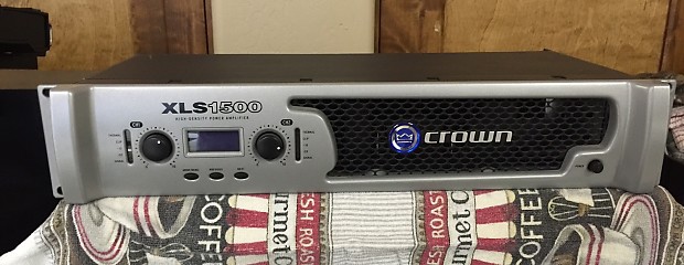 Crown XLS 1500 | Reverb