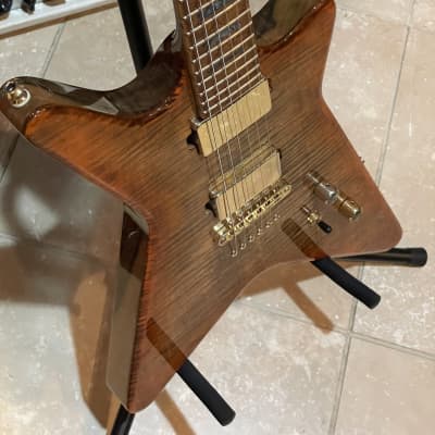 Kiesel Custom V220 2017 Trans Orange Cali Burst + OHSC | Reverb