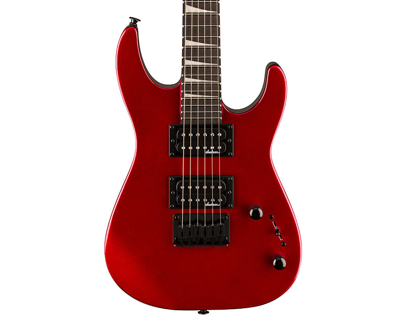 Jackson JS Series Dinky Minion JS1X - Metallic Red w/Amaranth | Reverb