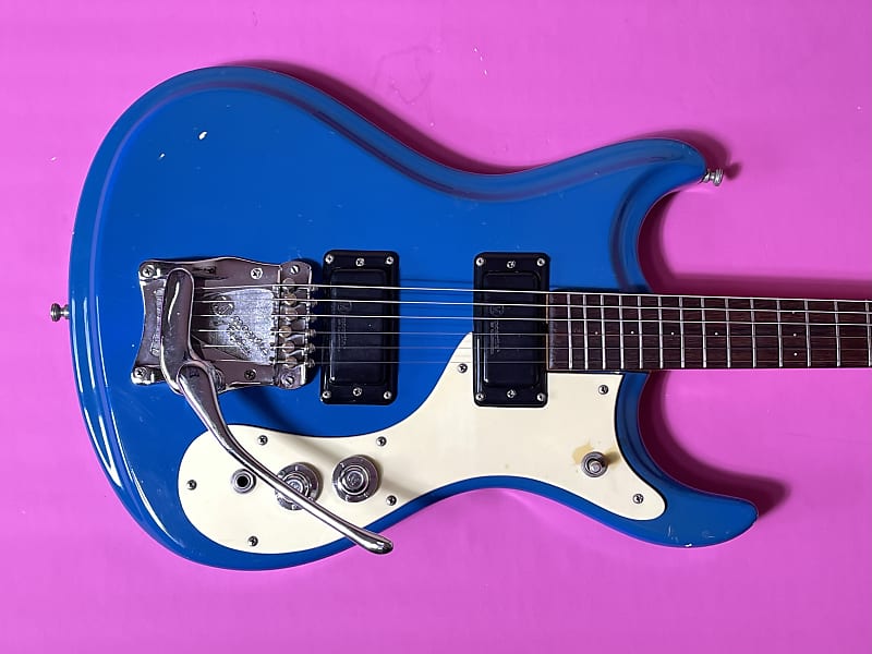 Mosrite Mark V Ventures Model 1967 Pacific Blue | Reverb