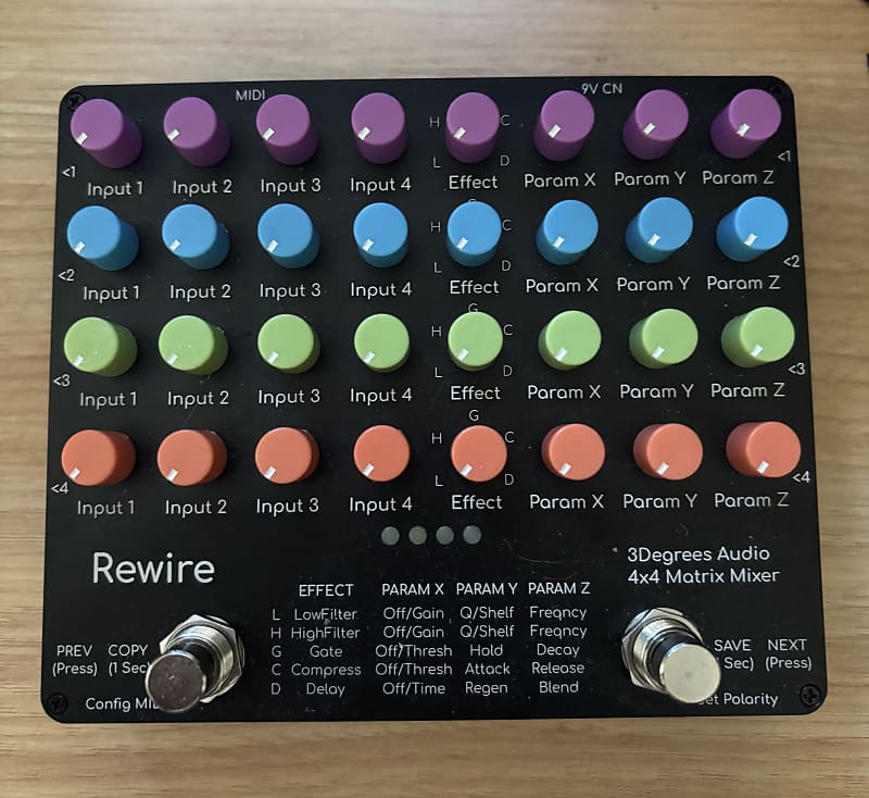 3Degrees Audio Rewire 2020s - Black | Reverb