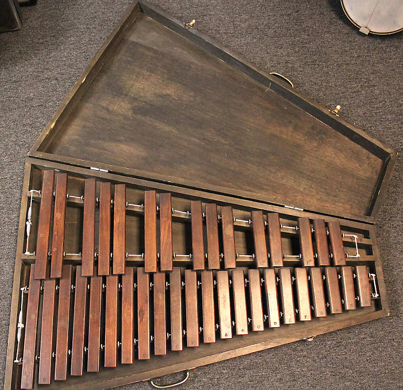 Deagan JR Xylophone No.801 • 1928 • Brazilian Rosewood • | Reverb