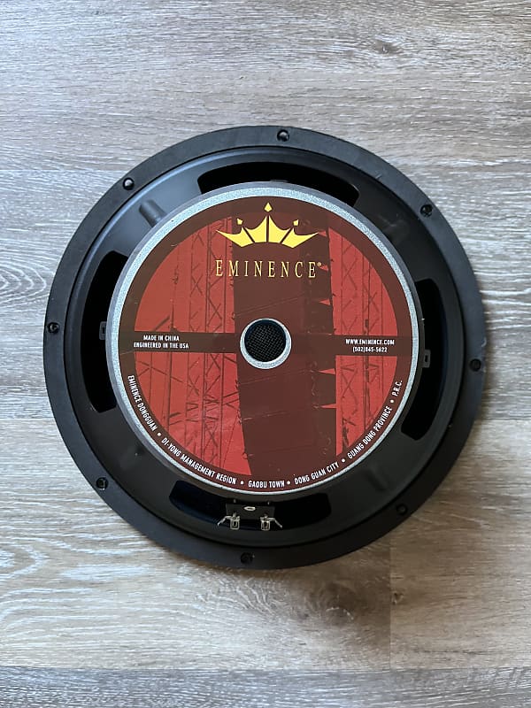 Eminence DG12-12-137 8 ohm bass speaker | Reverb