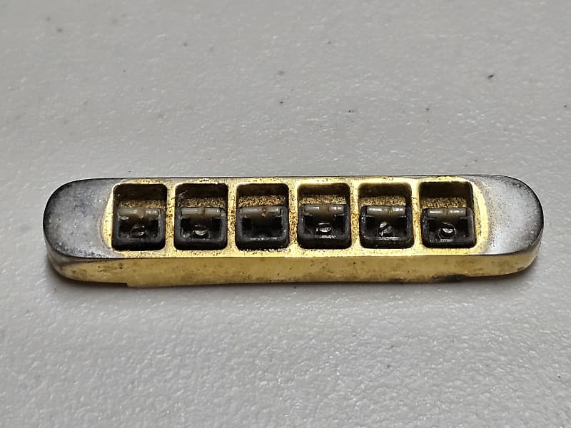 1980s Gibson Tune-O-Matic 3-Point Bridge - Super Rare & 100% | Reverb
