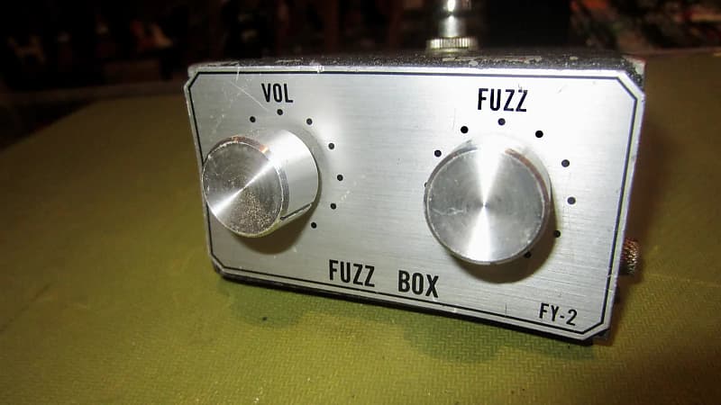 ~1967 Shin-Ei FY-2 Fuzz Box Chrome and Black | Reverb