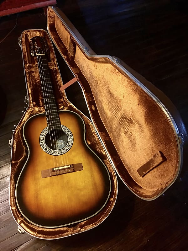 Ovation 1624 - Classical - Acoustic Electric - Rare Sunburst | Reverb