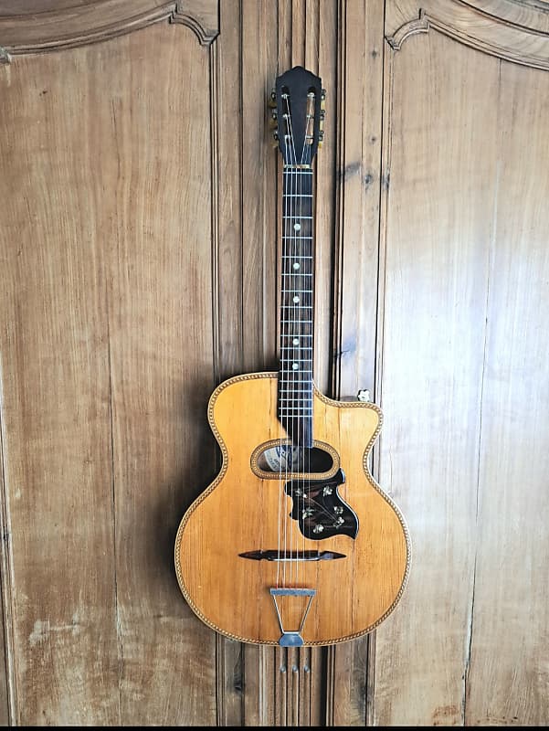 Rene Gerome Gypsy Jazz Guitar 1940-1950 - Shellac | Reverb UK