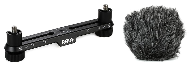 Rode Stereo Bar Microphone Mount Bundle with Rode WS8 Deluxe | Reverb