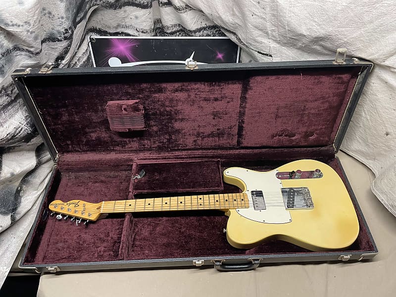 Fender Telecaster Guitar with Case - body routed for | Reverb