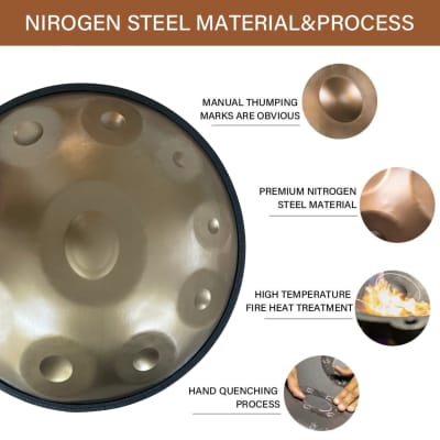 Jam Music Instruments 10 Notes Handpan 22' Inch | Reverb Australia