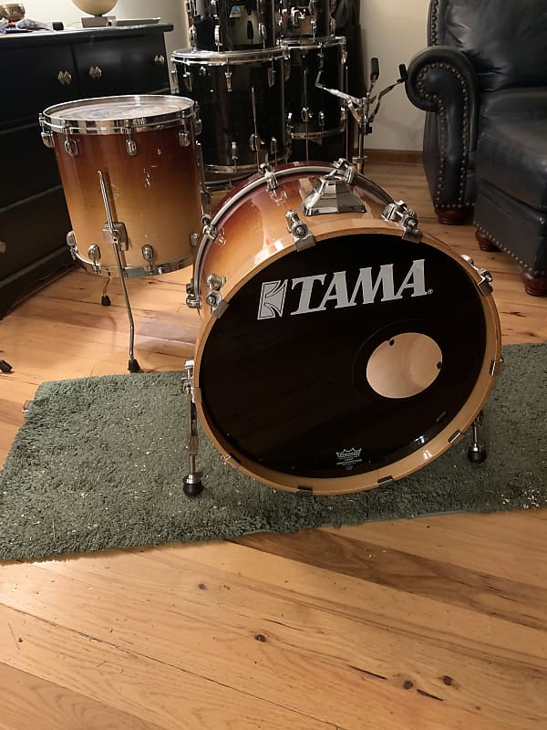 Tama Starclassic Maple Brown Fade Made in Japan 14 floor 20 | Reverb