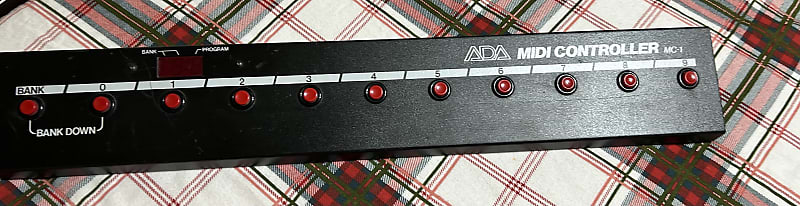 A/DA MC-1 MIDI CONTROLLER 80s - 90s - Black | Reverb