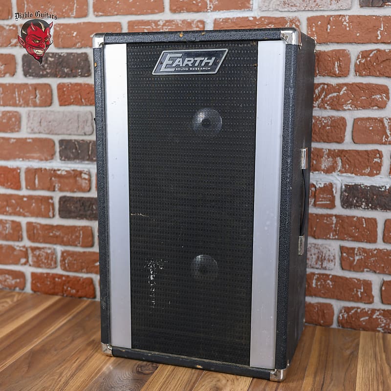 Earth Sound Research 2x12" Cab 100 Watts/16 ohms 1970s Black | Reverb
