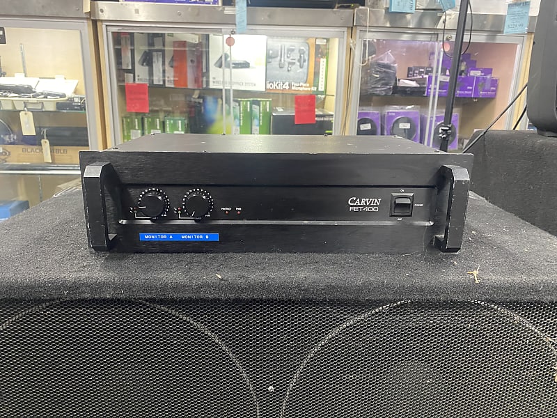 Carvin FET 400 Stereo Power Amplifier | Reverb