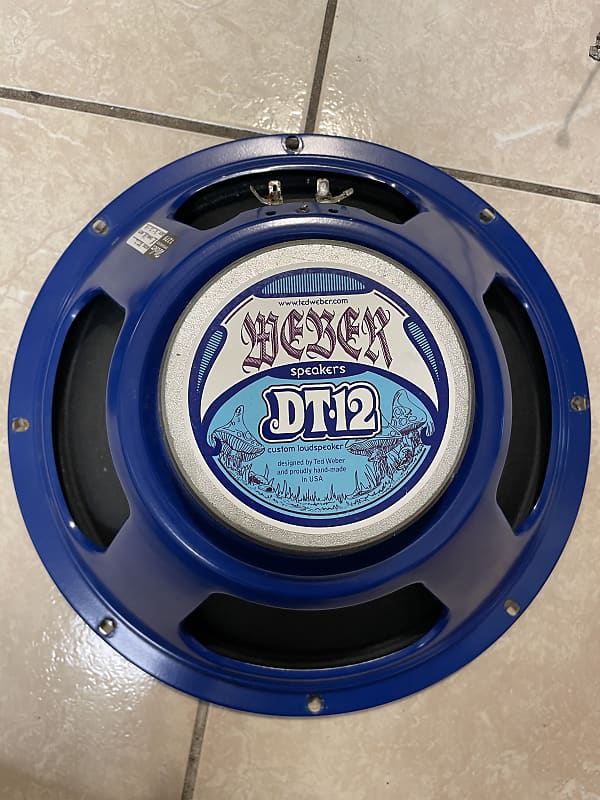 Weber dt12 12" 8 OHM speaker Derek Trucks | Reverb