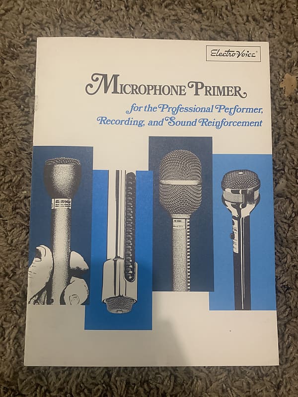Electro-Voice microphone Primer Booklet | Reverb