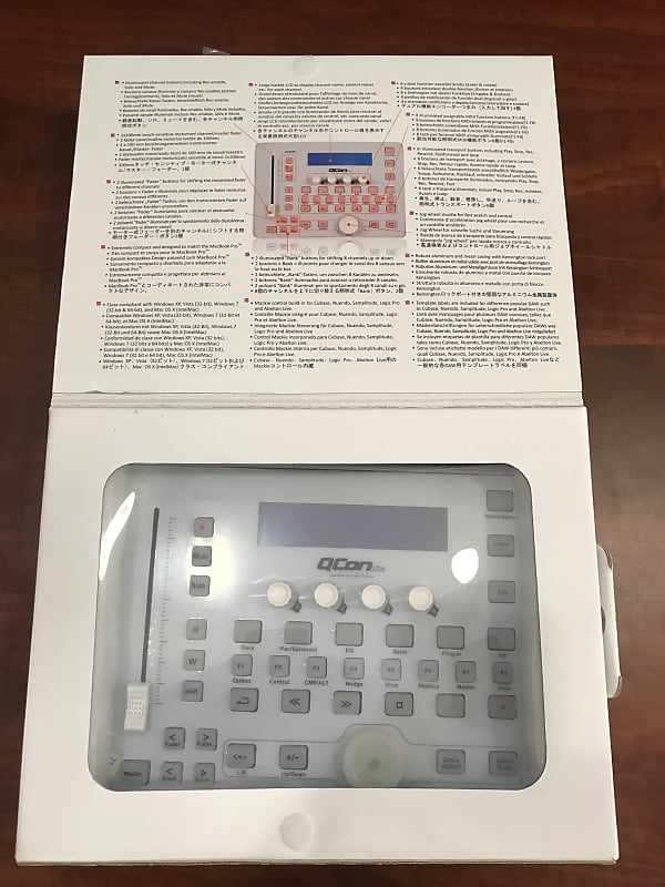 icon QCon Lite USB-MIDI Controller System - SKU:1886 | Reverb