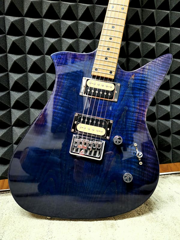 2021 Jasper Deja VuDoo Custom - Purple/Blue Burst - Chrome | Reverb