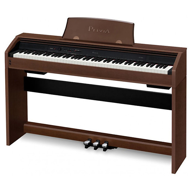 Casio PX760 Digital Console Piano 88 keys, brown | Reverb