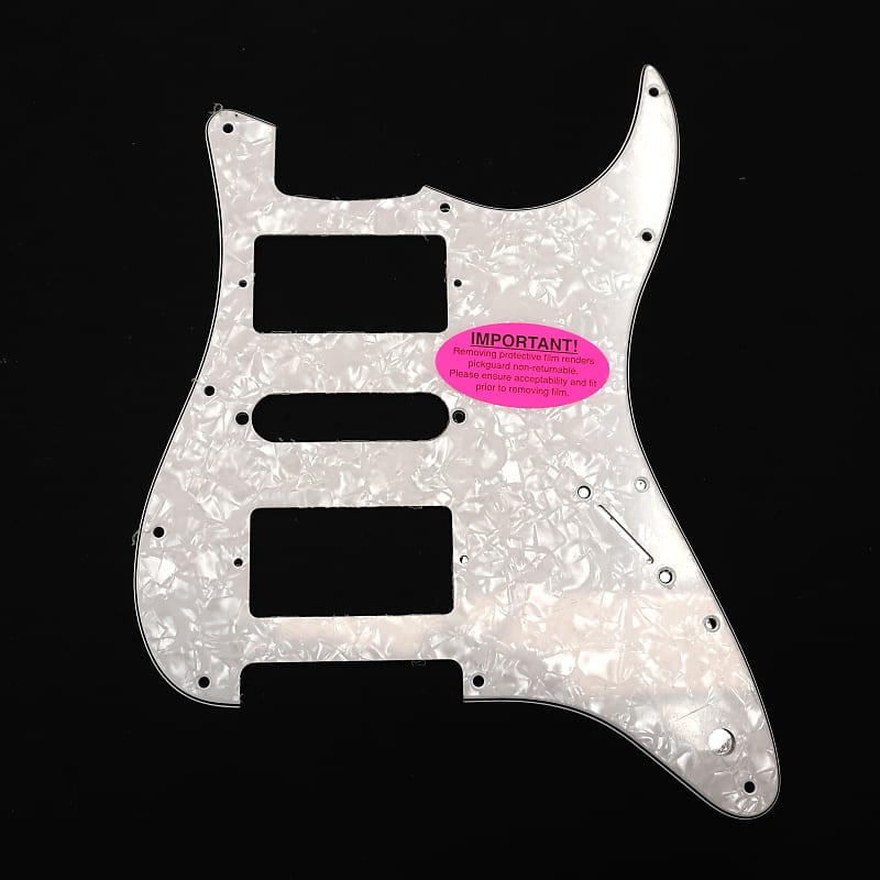 Warmoth Pickguard for Stratocaster - Pearloid | Reverb