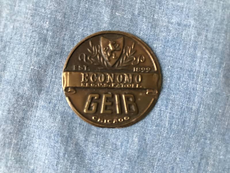 Vintage Geib Case Badge | Reverb