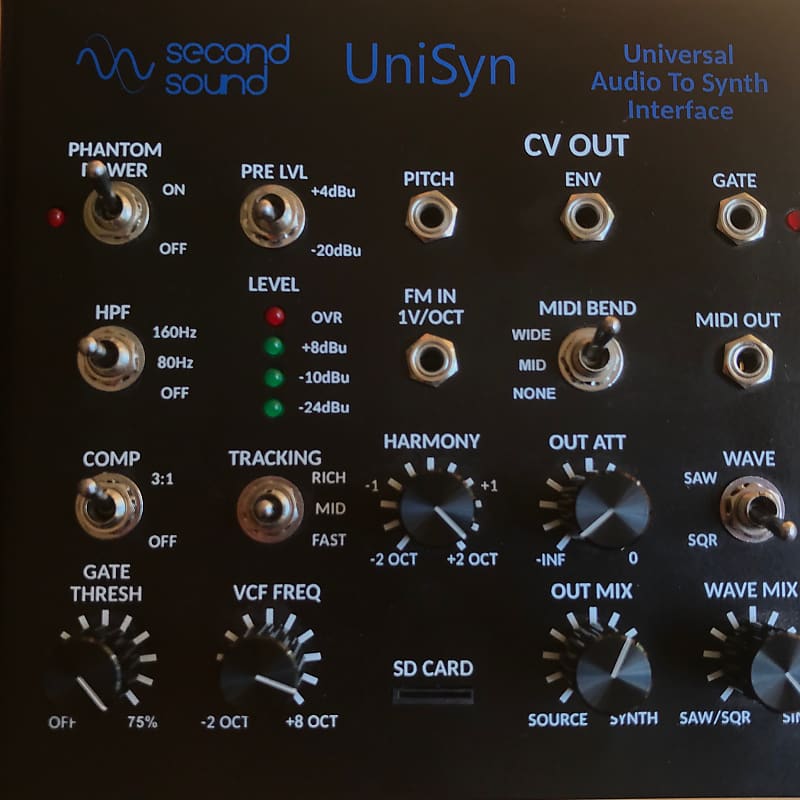 Second Sound UniSyn Universal Audio to Synth Interface | Reverb