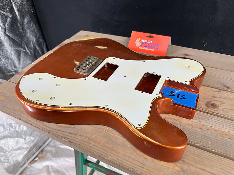 Real Life Relics 72 Tele® Deluxe Body Aged Western Saddle | Reverb