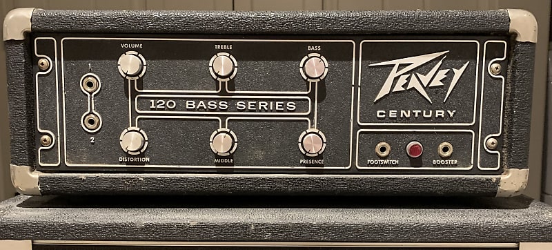 Peavey Series 120 Bass Amp head w/ separate 15" speaker | Reverb