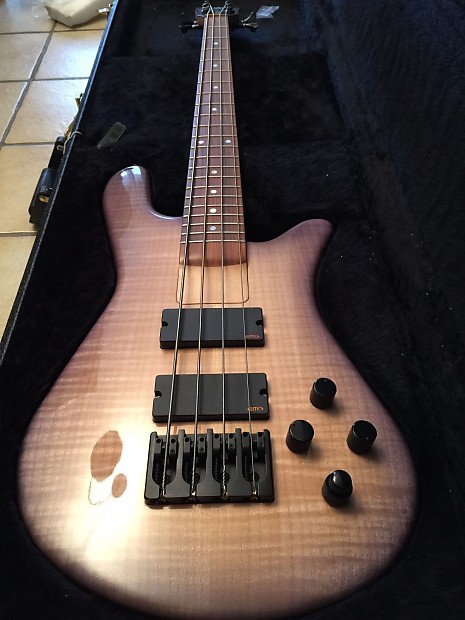 ** Spector USA NS4 Shorty - Flame Maple TOP ** MINT - With | Reverb