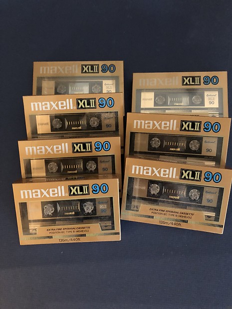 Maxell Maxell XLII 90 CassetteTapes | Reverb