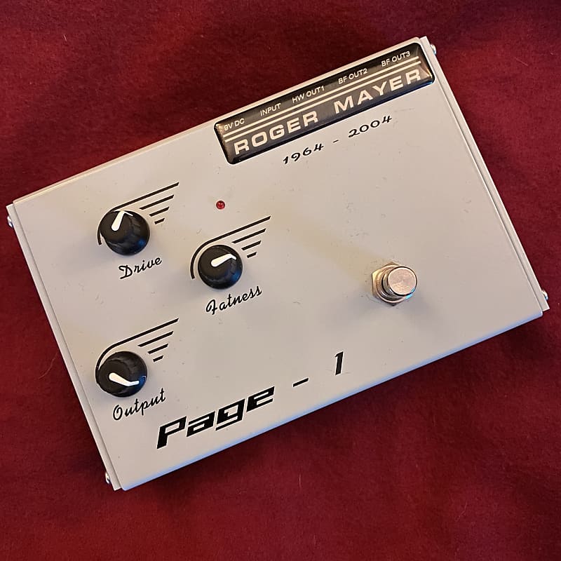 Roger Mayer Page 1 Classic | Reverb