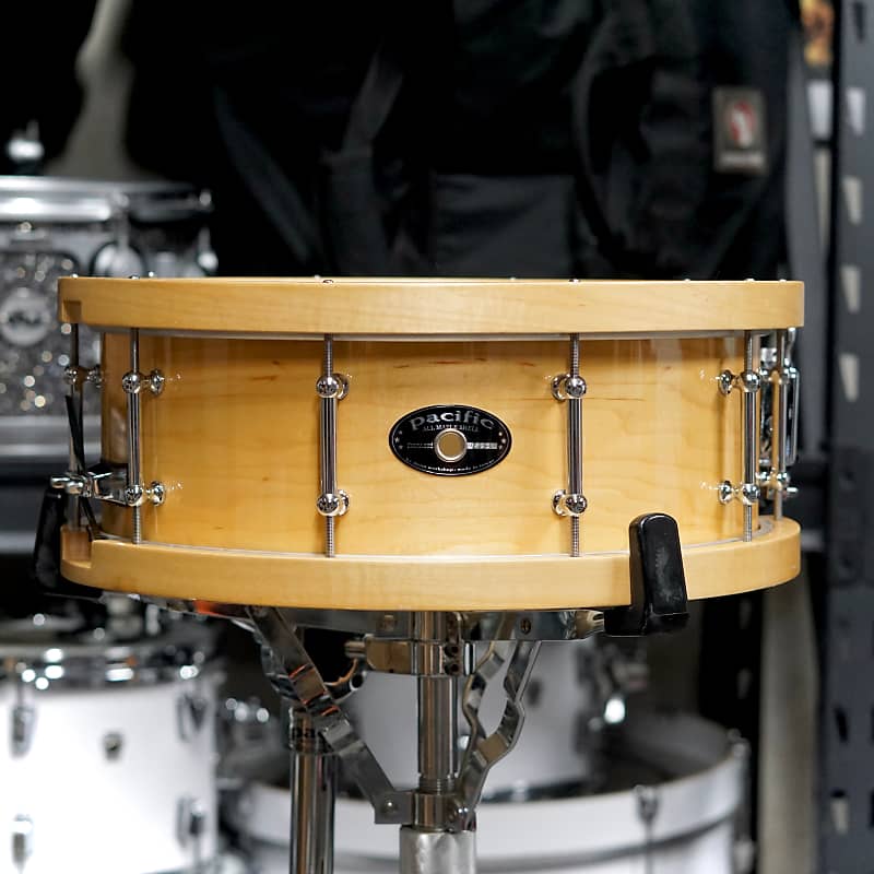 PDP All Maple Snare Drum W/ Wood Hoops - 14" x 5.5" | Reverb