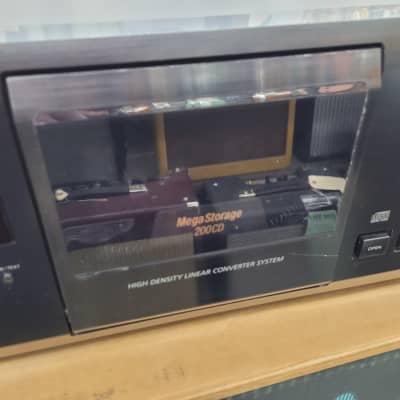 Sony CDP-CX255 200 disc CD Changer 1997 - Black | Reverb