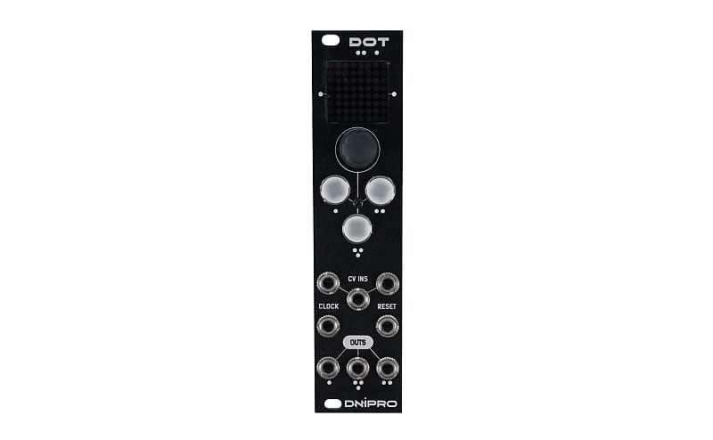Dnipro Modular Dot Trigger Sequencer (Black) [USED] | Reverb Australia