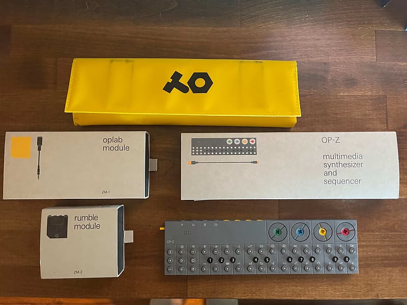 Teenage Engineering OP-Z w/ OP-Lab, Rumble, and Bag | Reverb