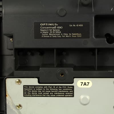 Optimus Concertmate 690 Portable 49-Key Musical Keyboard | Reverb