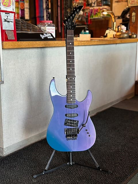 Kramer Pacer Custom I 1986 Flip Flop Blue | Reverb
